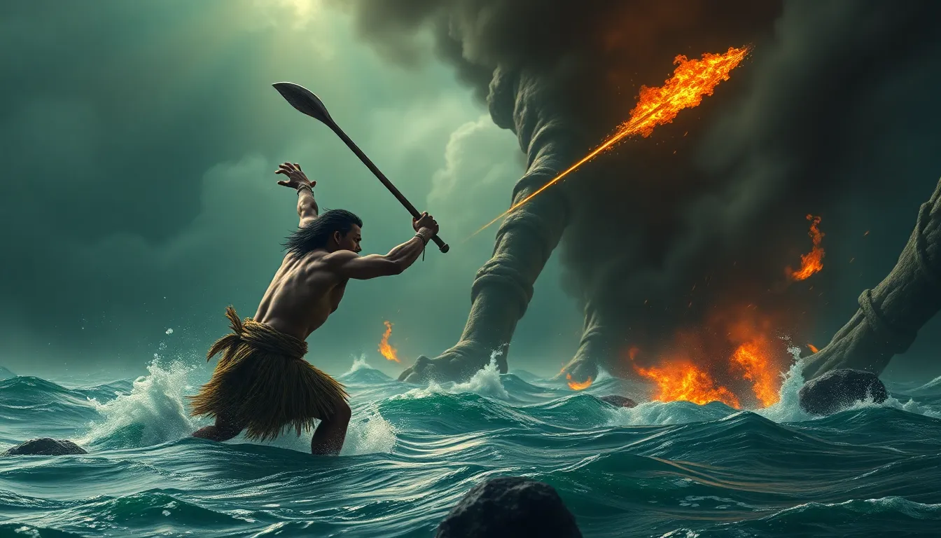 Maui's Fight Against Darkness: A Mythical Battle - Polynesian Mythology