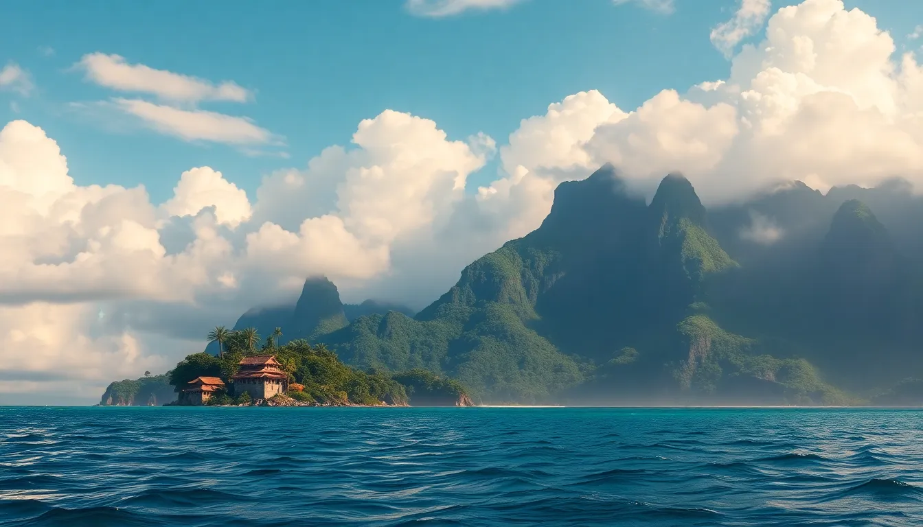 Tangaroa and the Mythical Islands: Legends of Creation - Polynesian ...