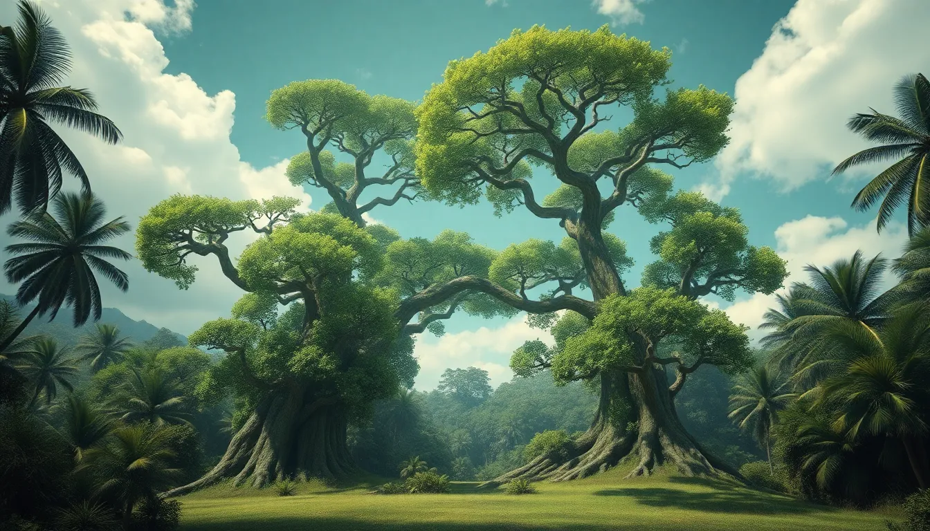 The Sacred Trees of Tāne: Nature's Connection to the Divine ...