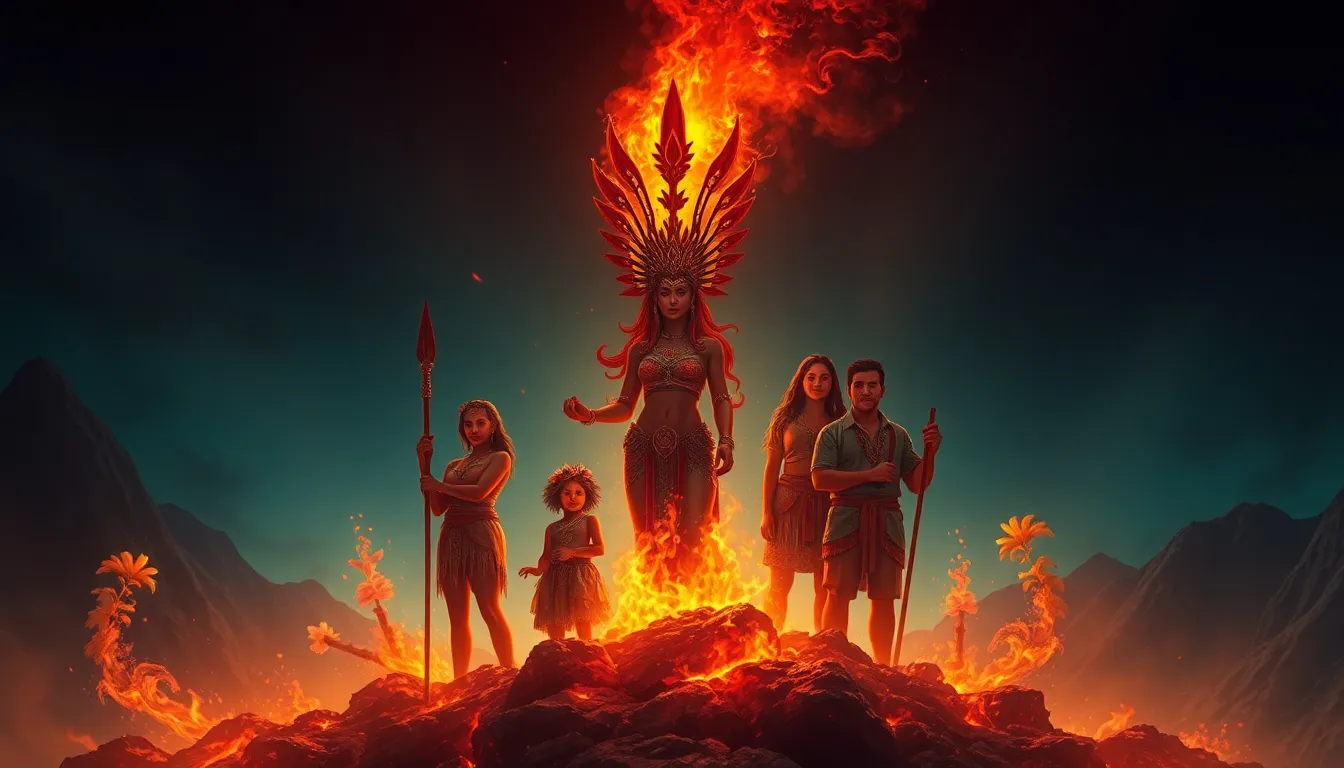 Pele: The Volcano Goddess and Her Fiery Family - Polynesian Mythology