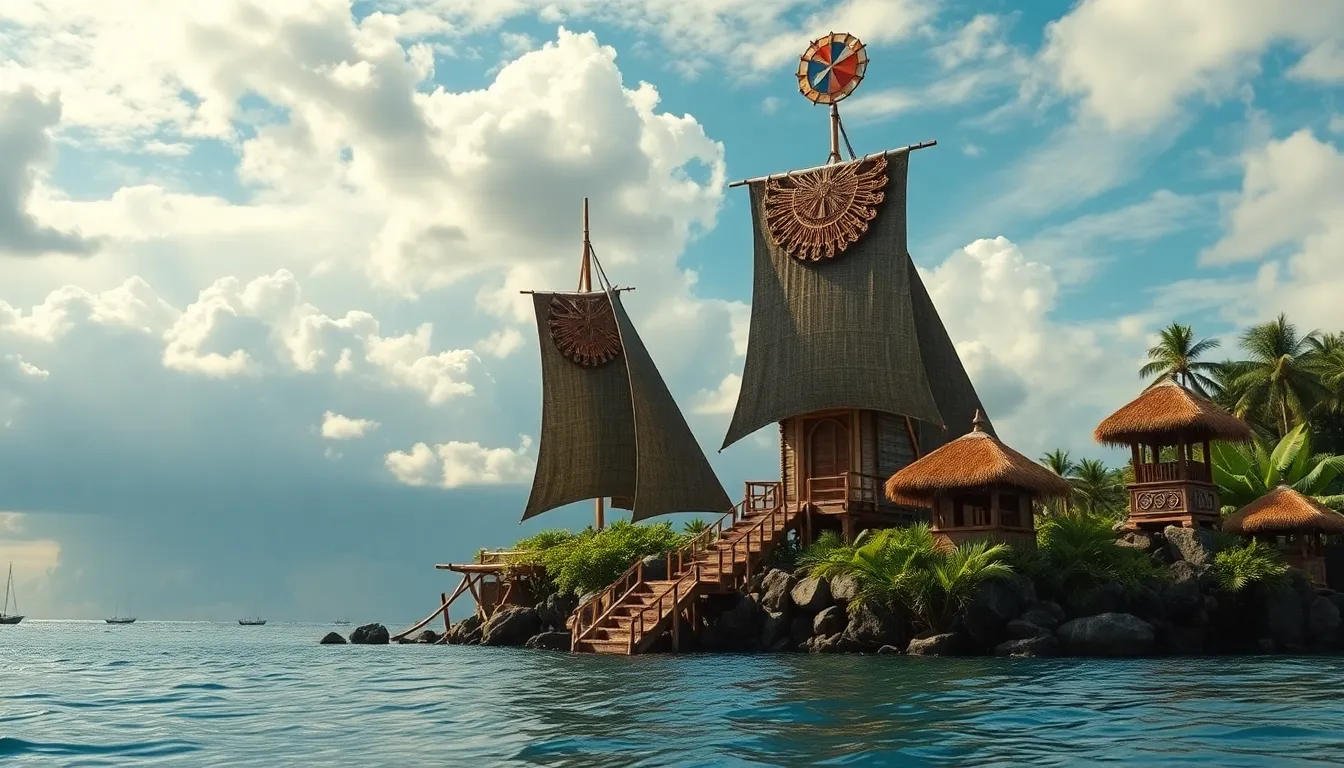 Wayfinding Wonders: The Mythical Techniques of Polynesian Navigators - Polynesian Mythology